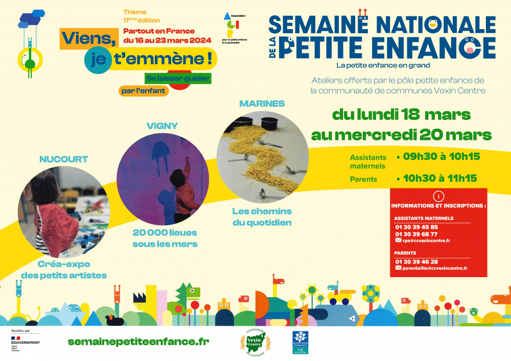 Semaine nationale de la petite enfance. | Grisy-les-Platres